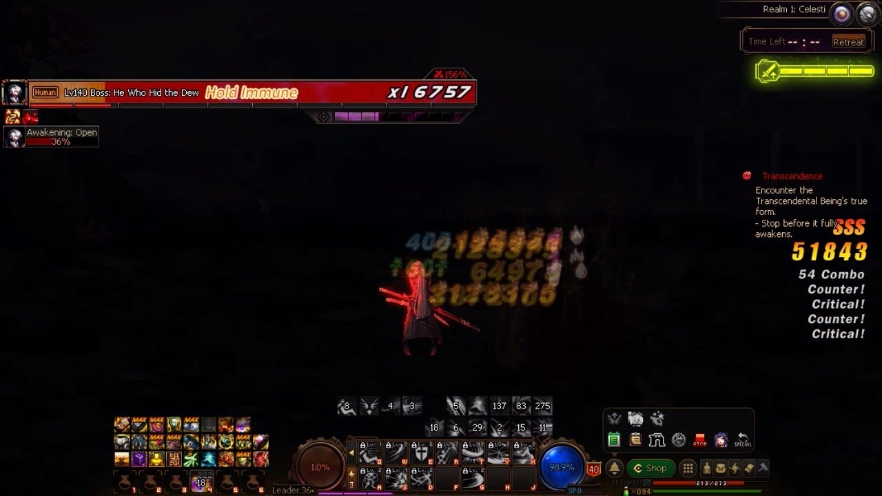 DFO Manual Spectre Solo Hall of Dimension lv4 Myre (No Hit) - YouTube