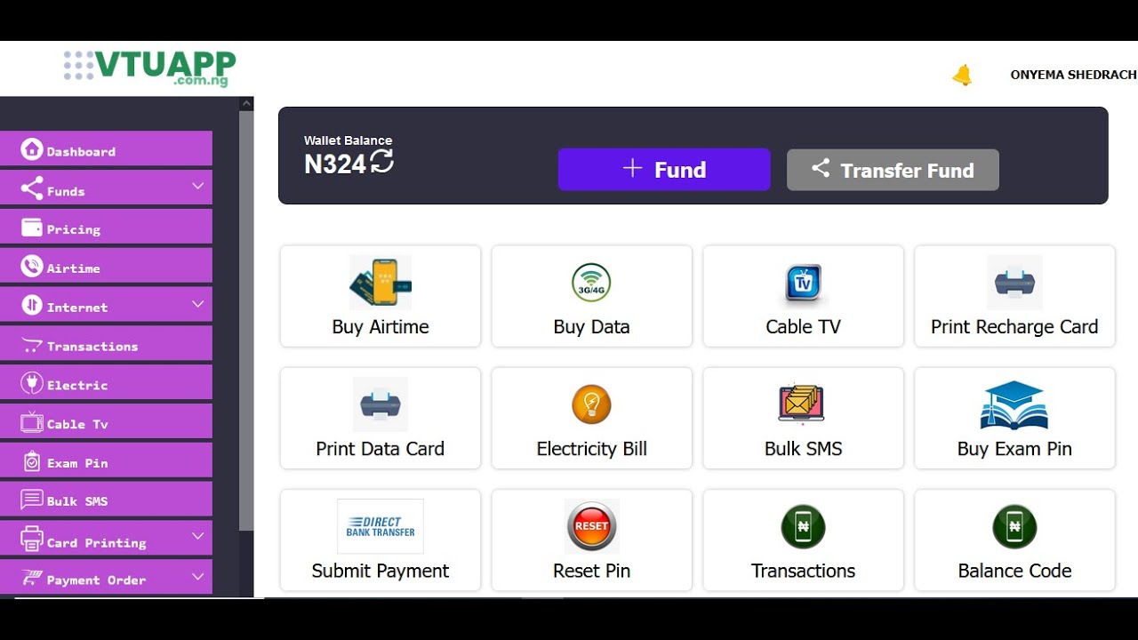 Get VTU Multipurpose VTU script in Nigeria and start your VTU Business ...