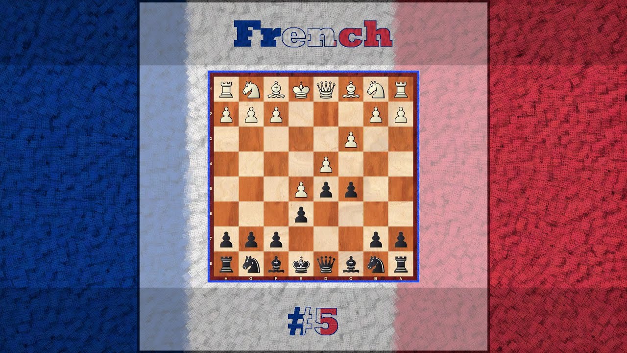 Chess Openings - French Defence , advanced variation #5 [ Lputian 8 ...