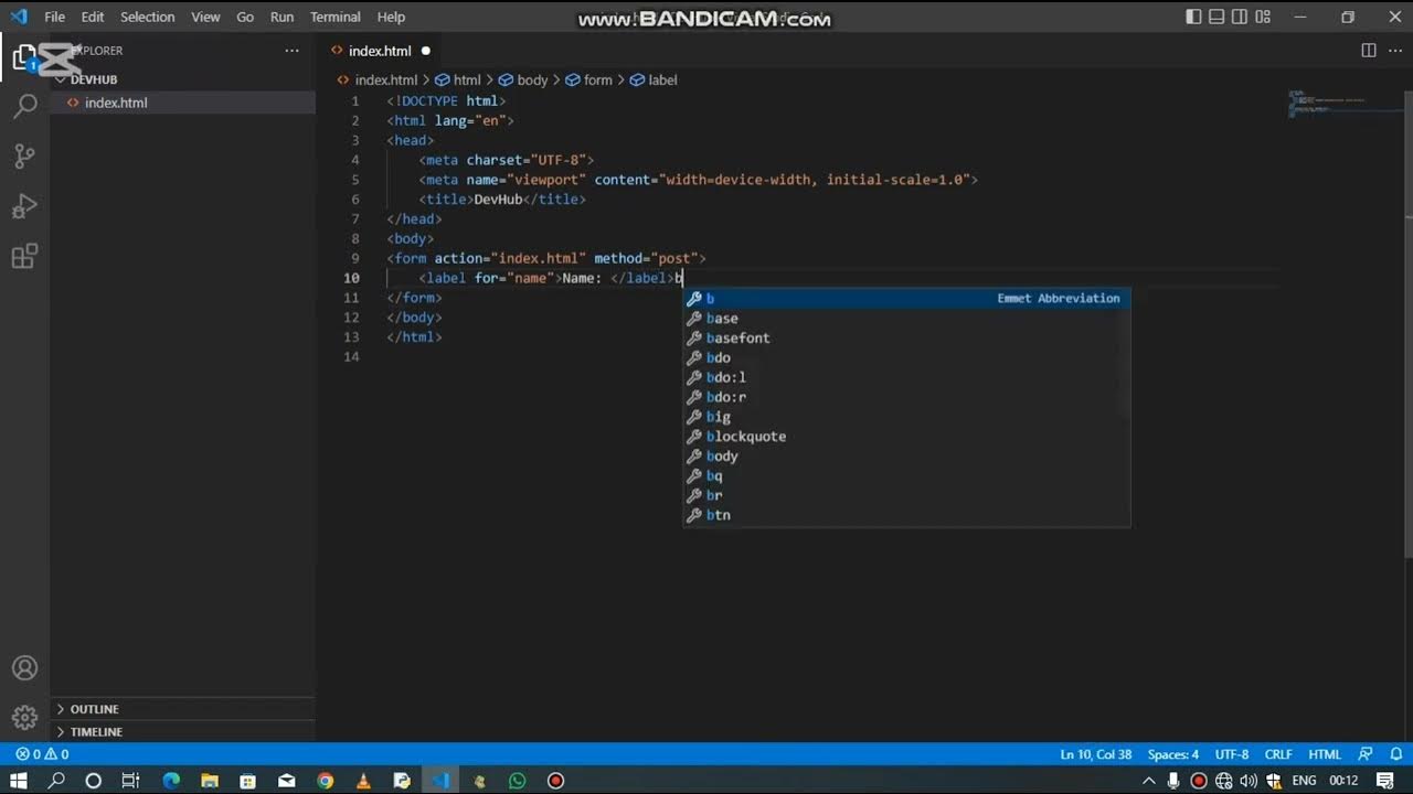 HTML LABEL TAG EXPLAINED - YouTube