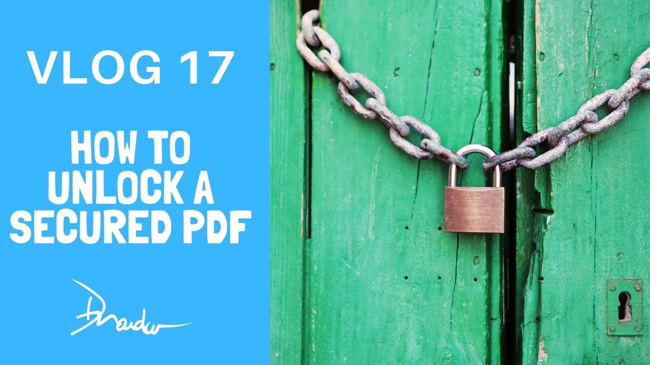 How To Unlock A Secured PDF With Google Drive Vlog 17 YouTube how-to-unlock-a-secured-pdf-with-google-drive-vlog-17-youtube