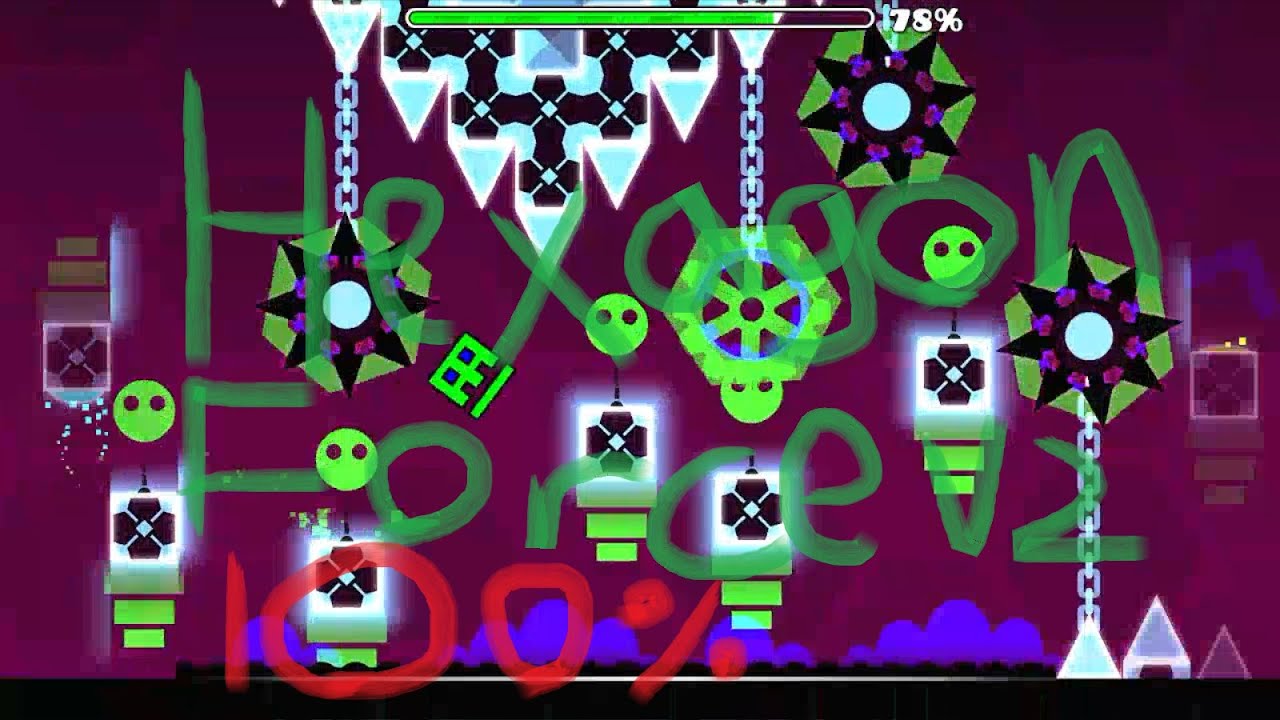 My First Demon: Hexagon Force v2 100% - YouTube