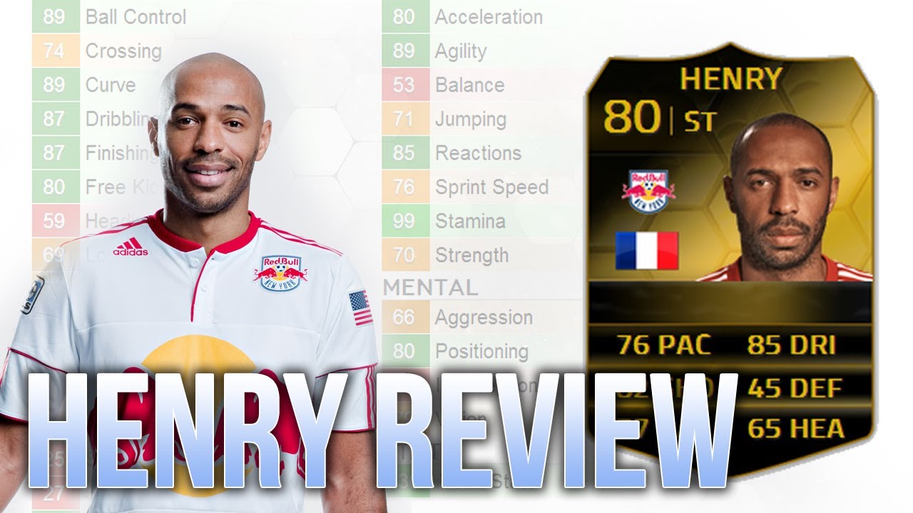 FIFA 14 UT: INFORM THIERRY HENRY REVIEW! (80 ST) - YouTube