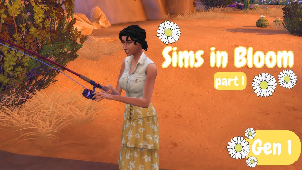starting the sims in bloom legacy challenge. pt 1 | sims in bloom ...