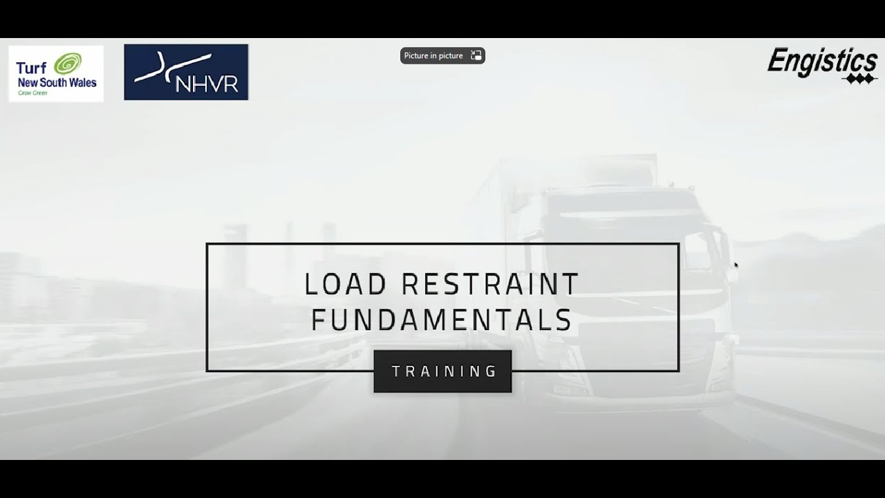 Load Restraint Fundamentals Training Session - Part 2 - YouTube