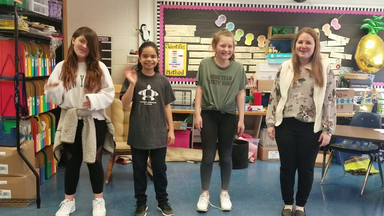 The Circle Song with Gestures - YouTube