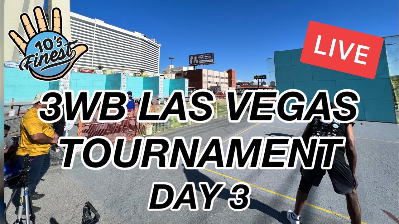 🔴 LIVE - 3WB Las Vegas Tournament (Day 3) - YouTube