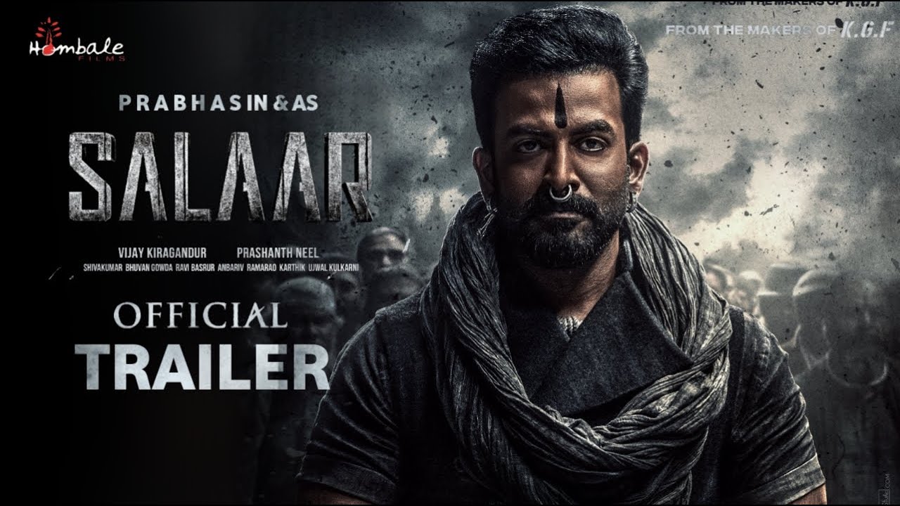 Salaar Official Trailer | Prabhas,Pruthvi Raj, Sruthi Hassan, Prashant ...
