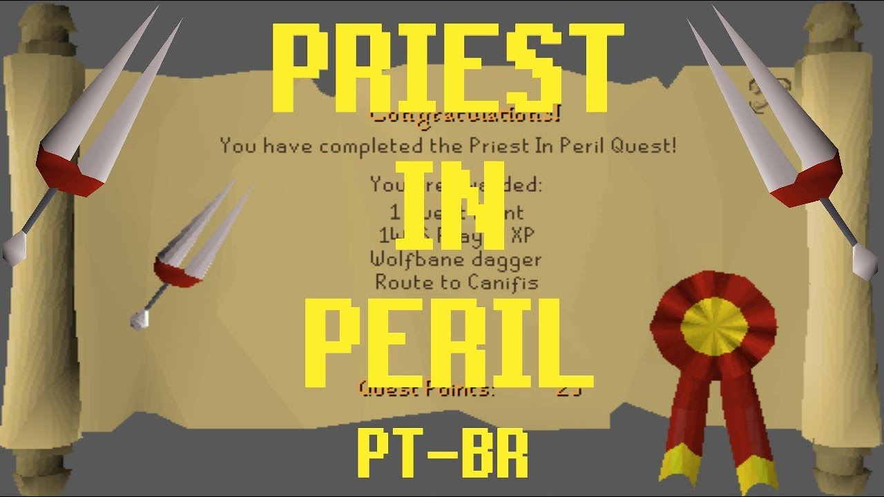 [OSRS] Priest In Peril Quest Guide 2020 PT-BR - YouTube