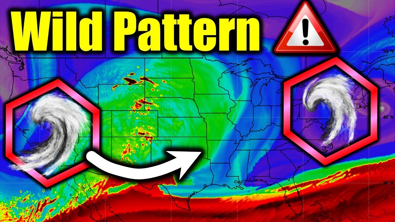 More Major Storms Coming To The West & East - Heavy Snow, Blizzards ...
