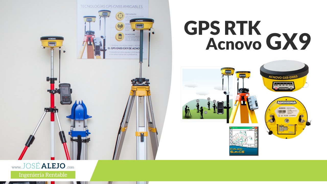 UNBOXING - GPS RTK Acnovo GX9 - YouTube