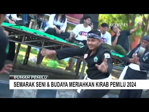 Kirab Pemilu 2024 Diwarnai Tema Budaya dan Tarian Khas Daerah