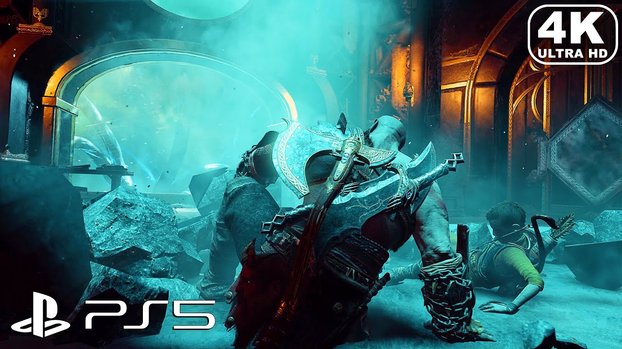God of War PS5 - Kratos watches his past Memories from the fight with ...