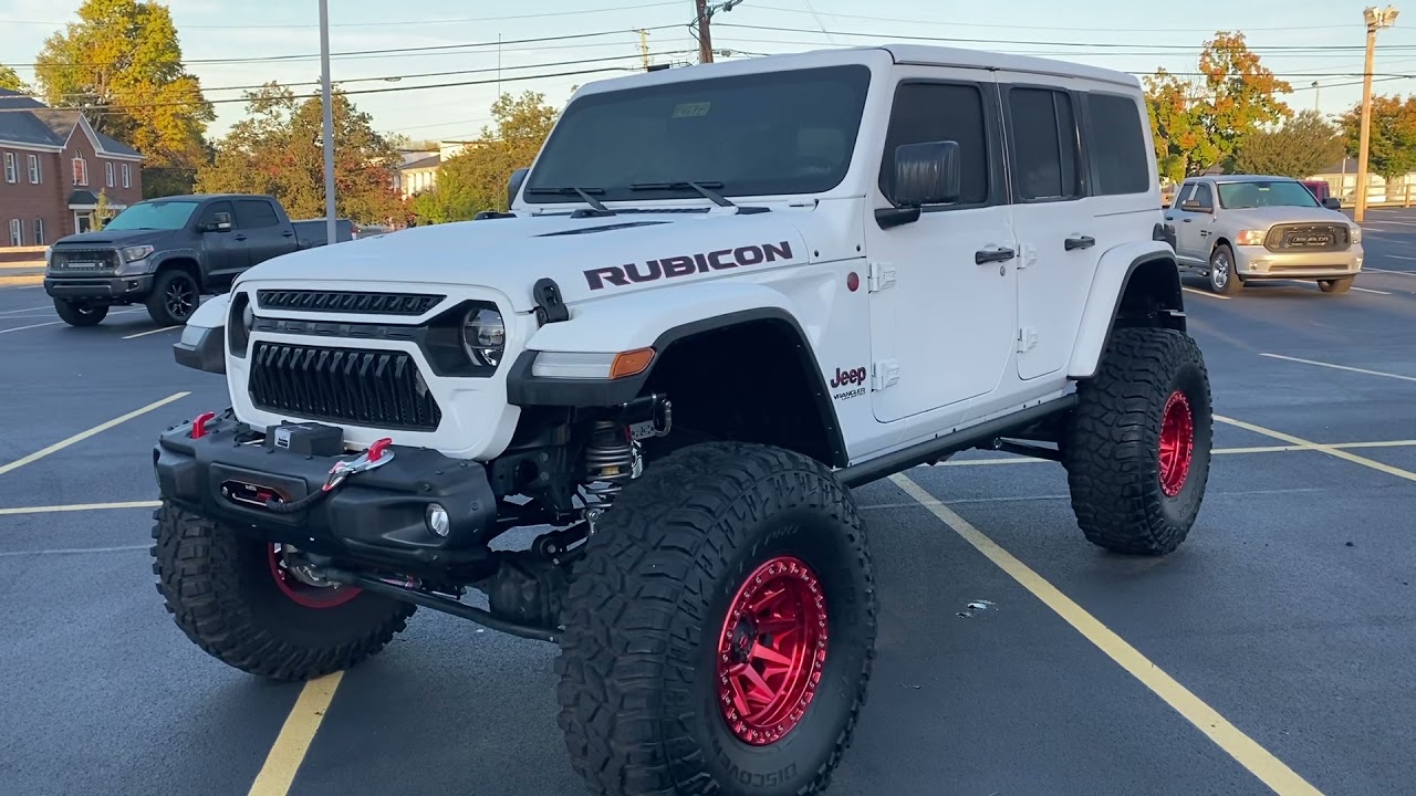 2021 Jeep Rubicon with 40 inch Tires - YouTube