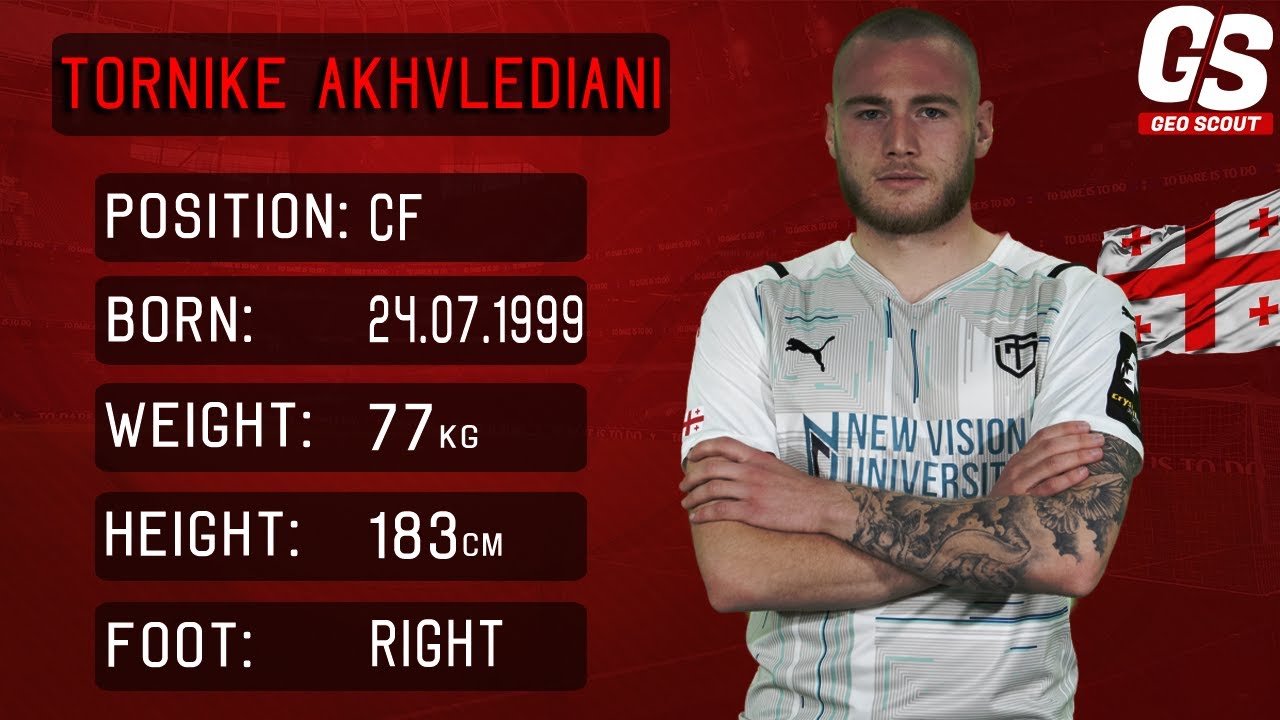 Tornike Akhvlediani Best Skills & Goals | 2022 HD - YouTube