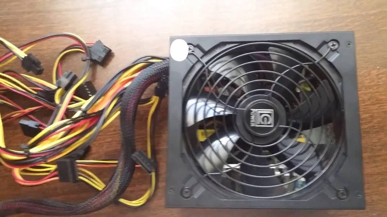 LC power 550W - Unboxing - YouTube