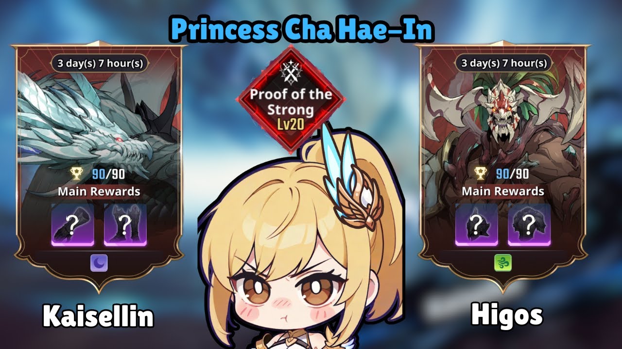 Princess Cha Hae-In vs Kaisellin + Higos | PoS Lv 20 | Solo Leveling ...