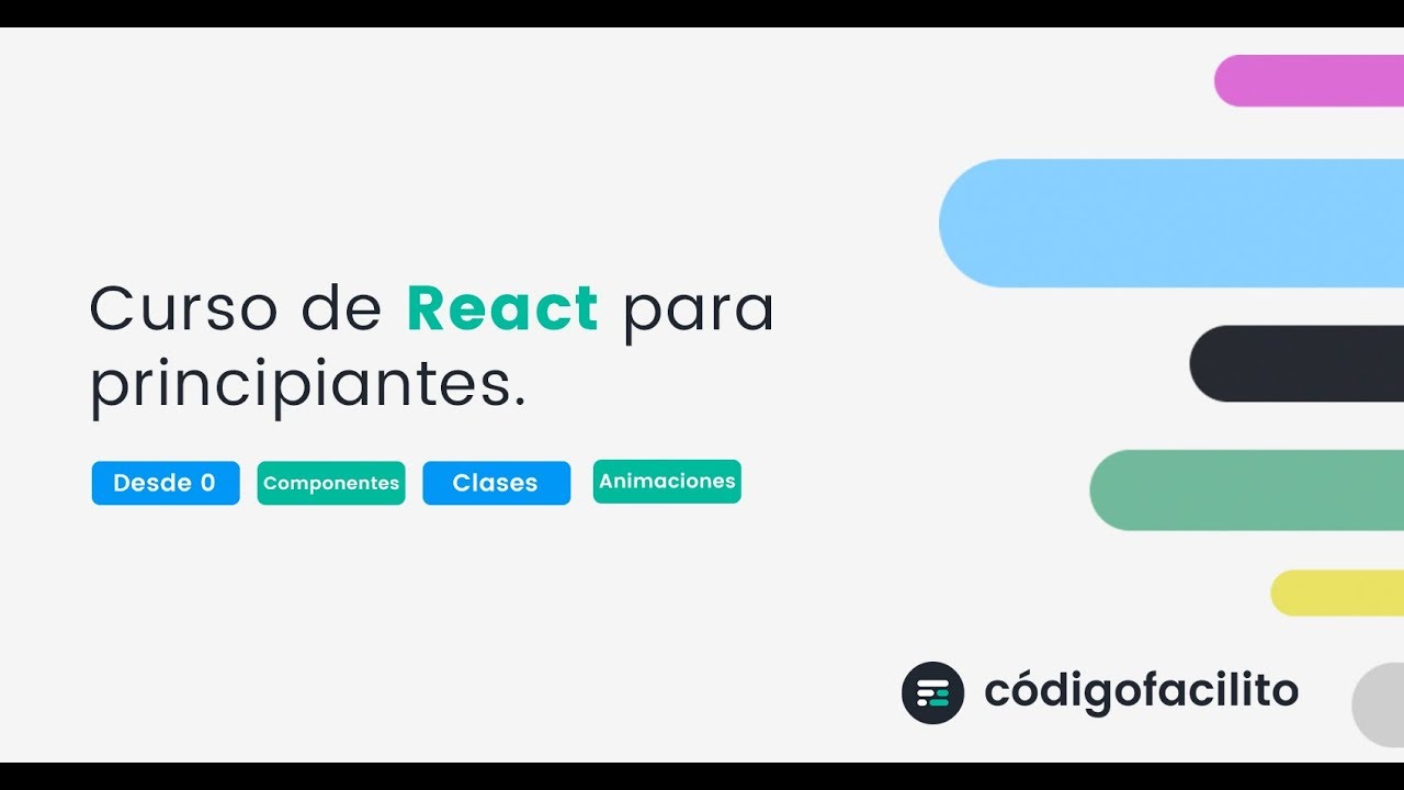 Curso de introducción a React en CódigoFacilito - YouTube