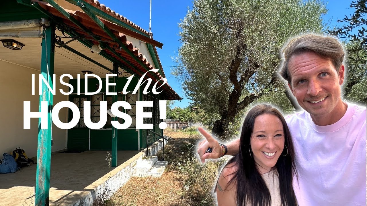 First Look Inside Our Greek Villa Renovation! - YouTube