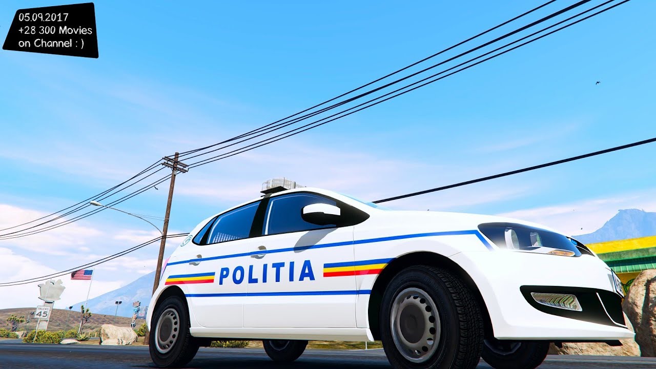 Volkswagen Polo Mk5 Politia Romana _REVIEW - YouTube