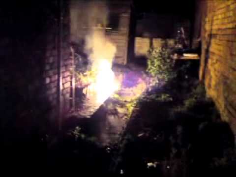 Sparkler flash bang home made firework - YouTube