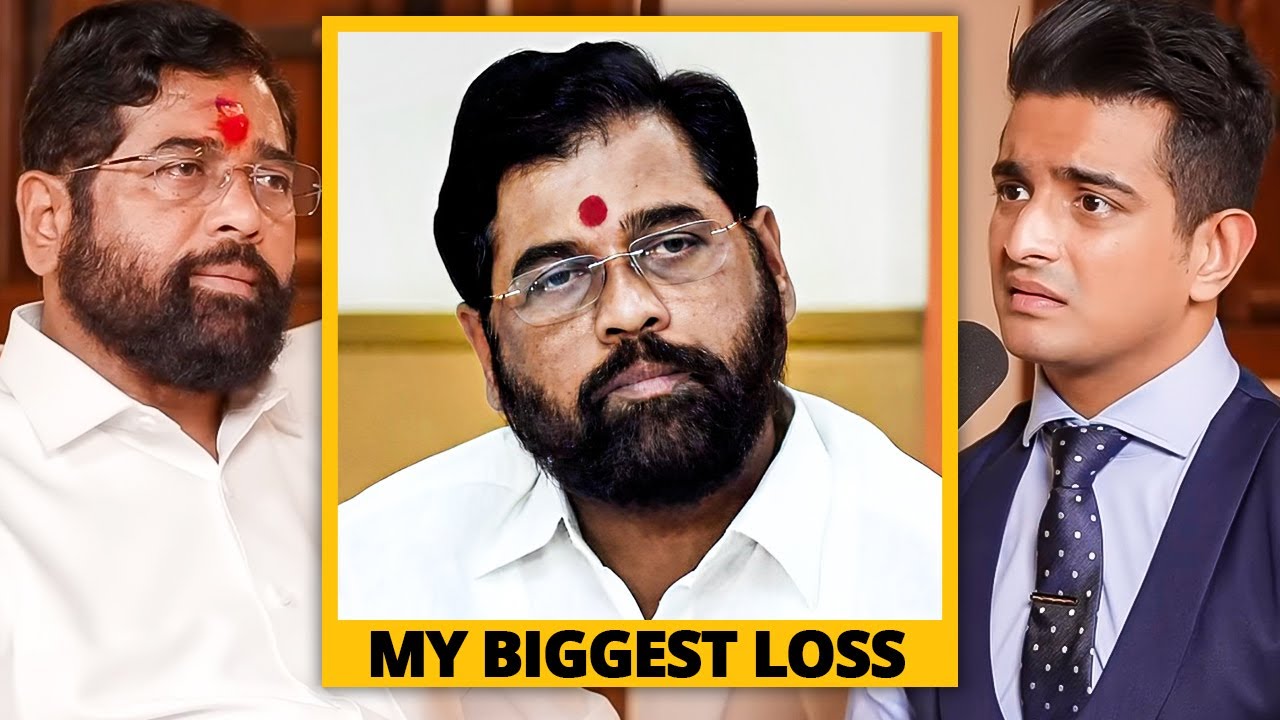 Emotional Clip - Eknath Shinde Breaks Down While Talking About His 2 ...