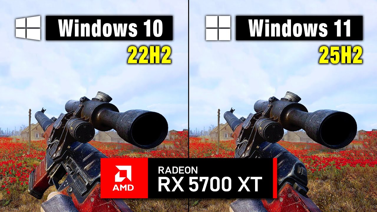 Windows 10 Delivers Up to 8% Higher FPS in Games Compared to Windows 11