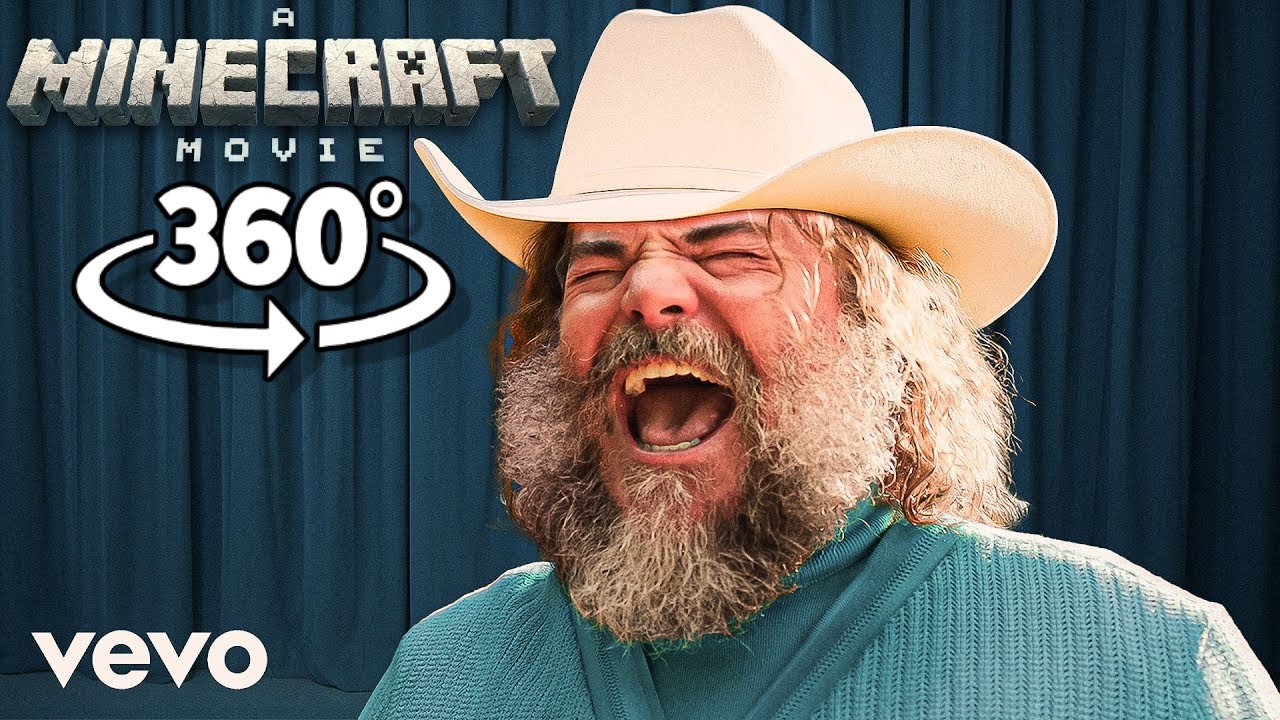 360º VR Steve Sings "Die With A Smile" (Minecraft Movie Parody) - YouTube