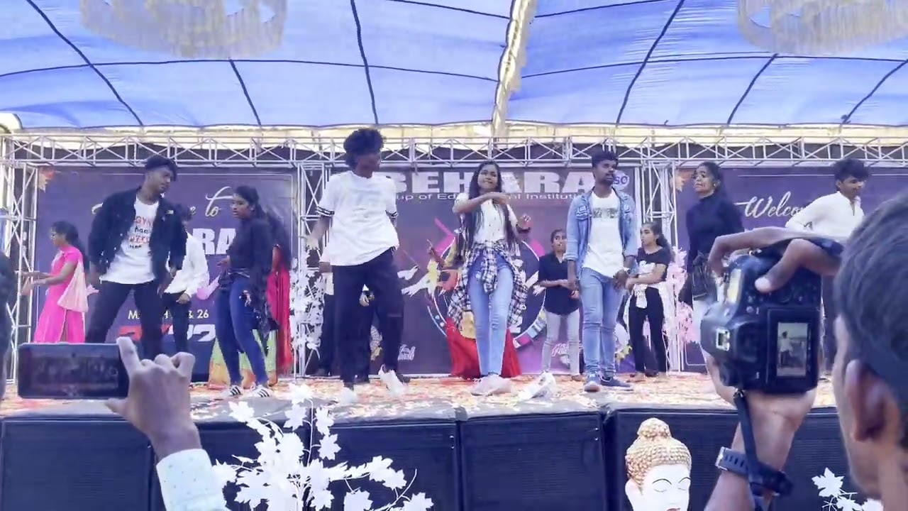 behara clg fest 2k22 - YouTube