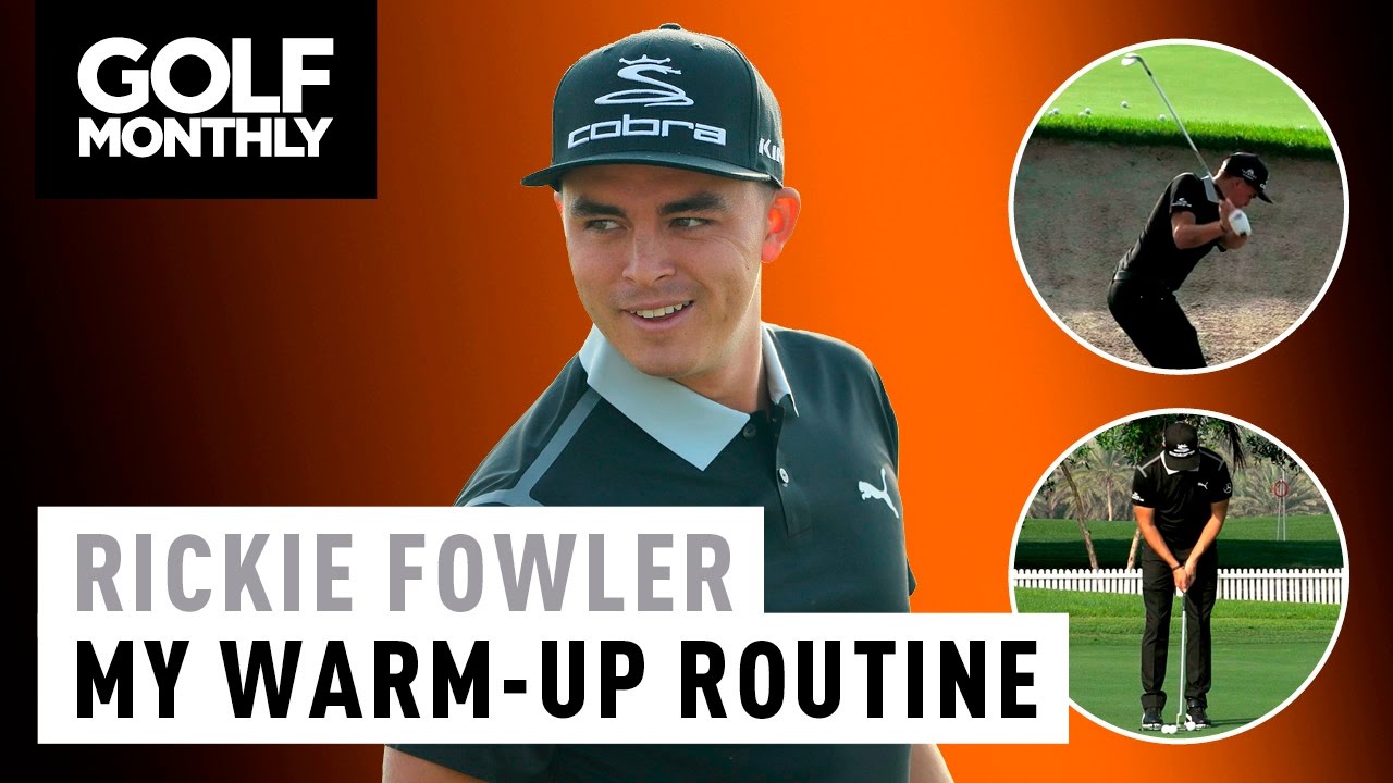 Rickie Fowler's Pre-Round Warm-Up Routine - YouTube