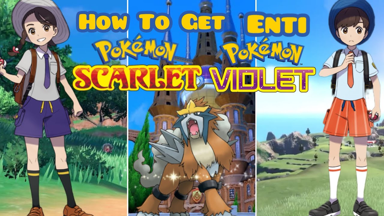 How To Get Shiny Enti In Pokémon Scarlet And Violet - YouTube