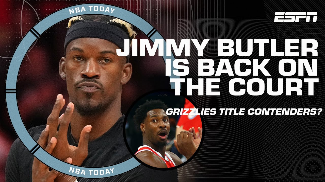 'Professional' Jimmy Butler is BACK on the court 🔥 Are Grizzlies title ...