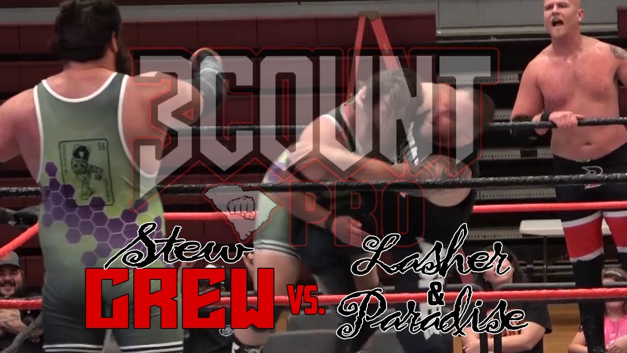 The Stew Crew (C) vs. Lasher & "The Prodigal Son" Brandon Paradise ...