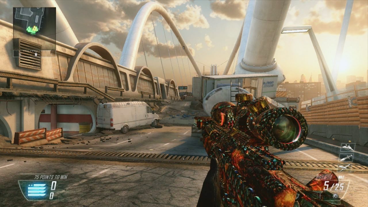 Black Ops 2 - Vengeance DLC - New Maps - Uplink and Detour Live ...