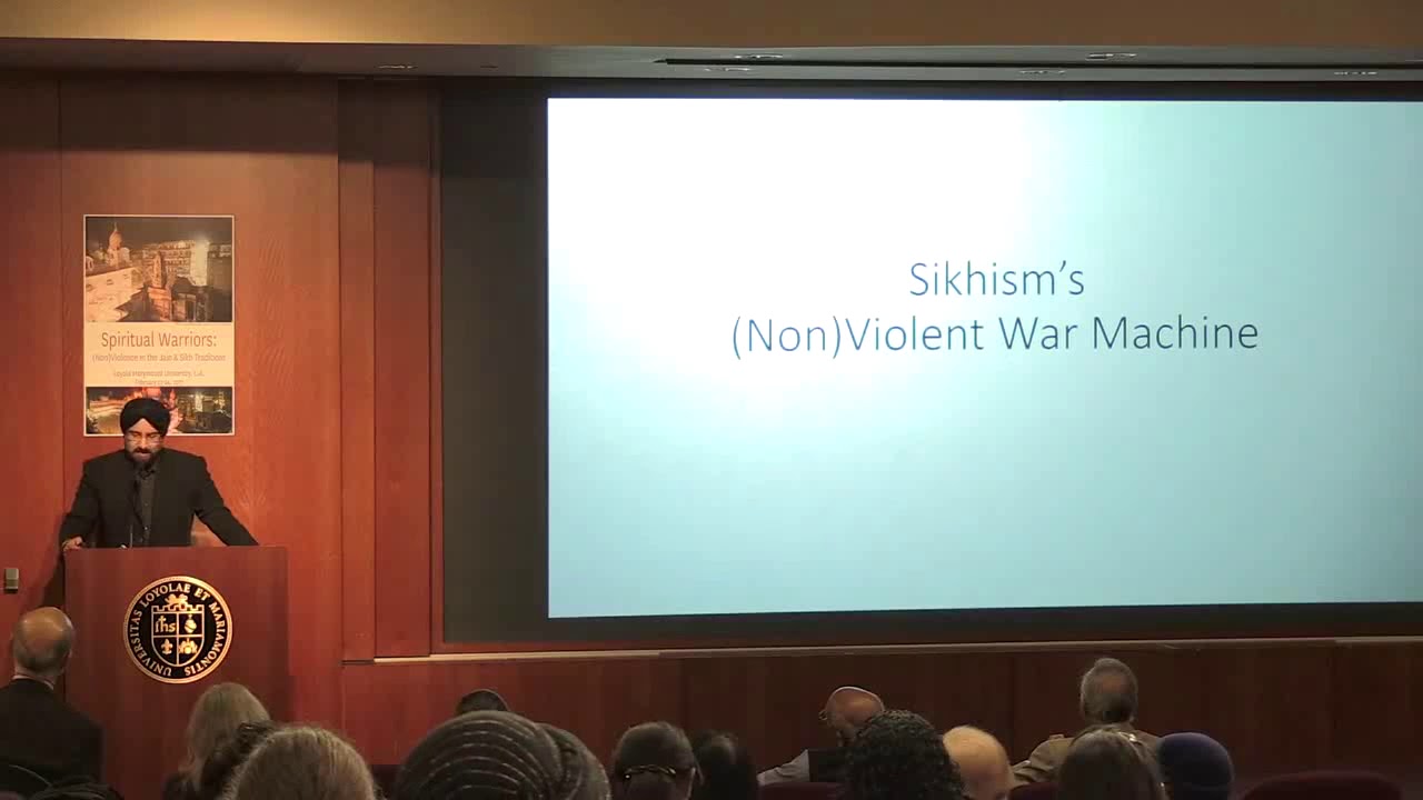 Dr. Arvind-Pal S. Mandair. LMU Spiritual Warriors Conference 1 - YouTube