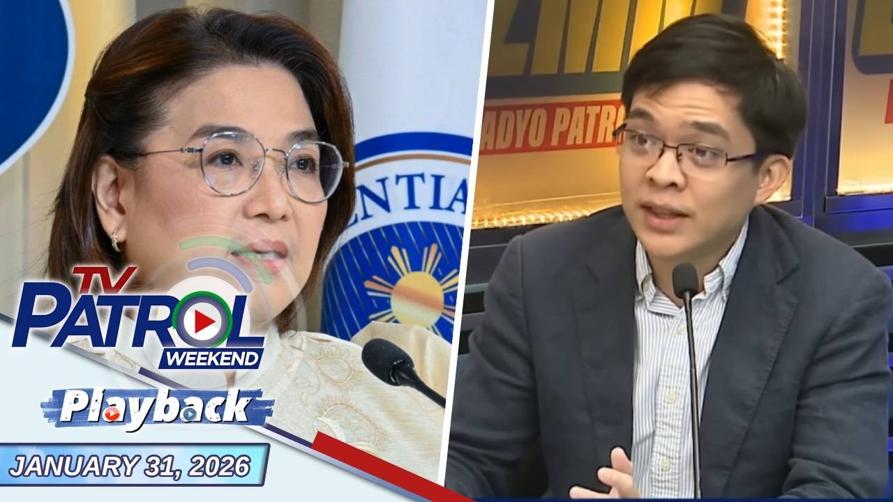 TV Patrol Weekend Playback | January 31, 2026 - YouTube