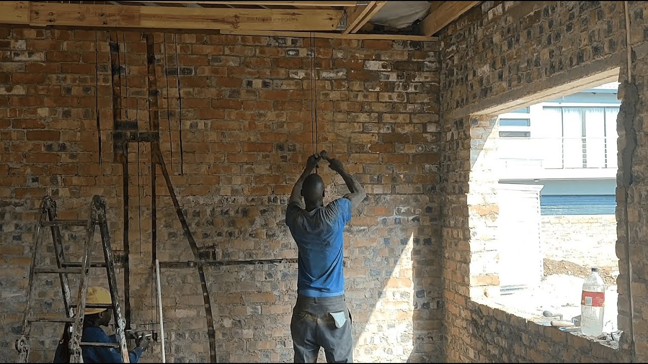 Step 19 -- Wall Chasing | Owner Building In South Africa - YouTube