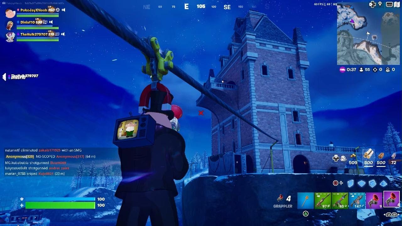 Fortnite Edge Bed location - YouTube