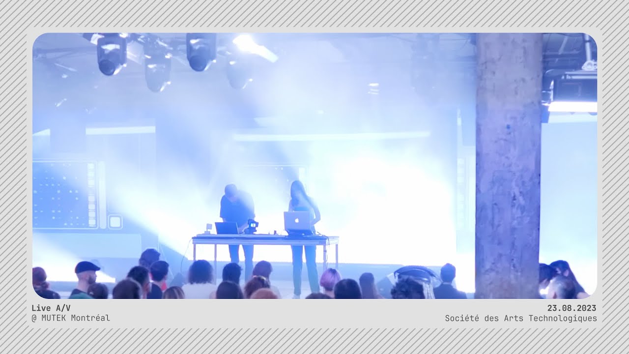 Live A/V Reel @MUTEK_Montreal - Carmen Jaci + Matthew Schoen - YouTube