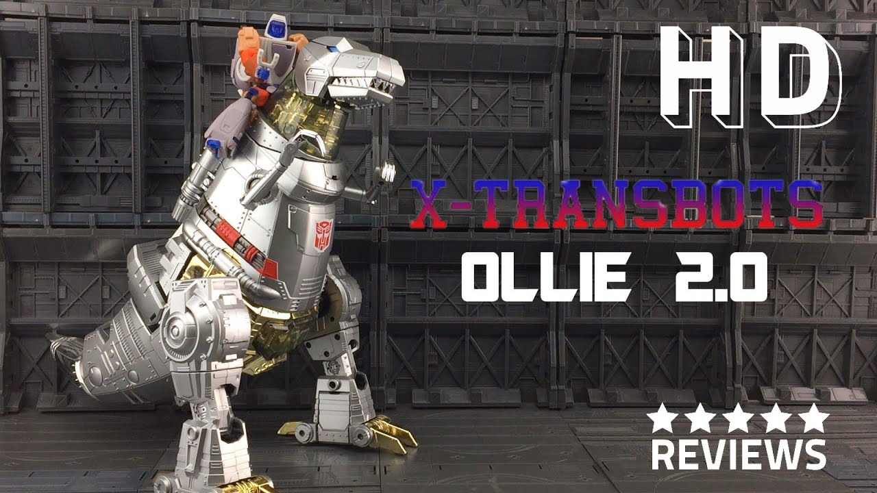 X-Transbots Ollie 2.0 Test Shot Transformers Masterpiece Wheelie Review ...