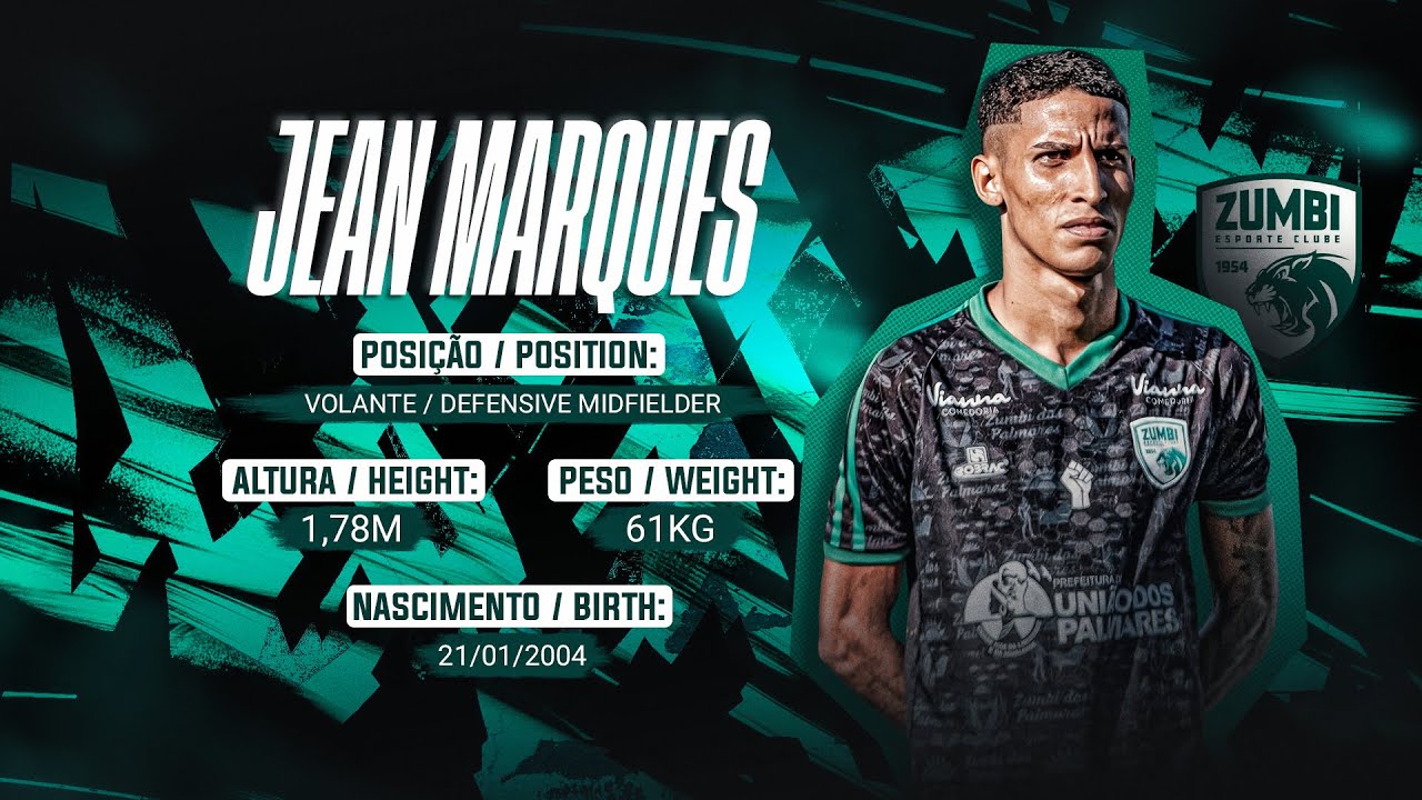 Jean Marques - Defensive Midfielder - 2025 - YouTube
