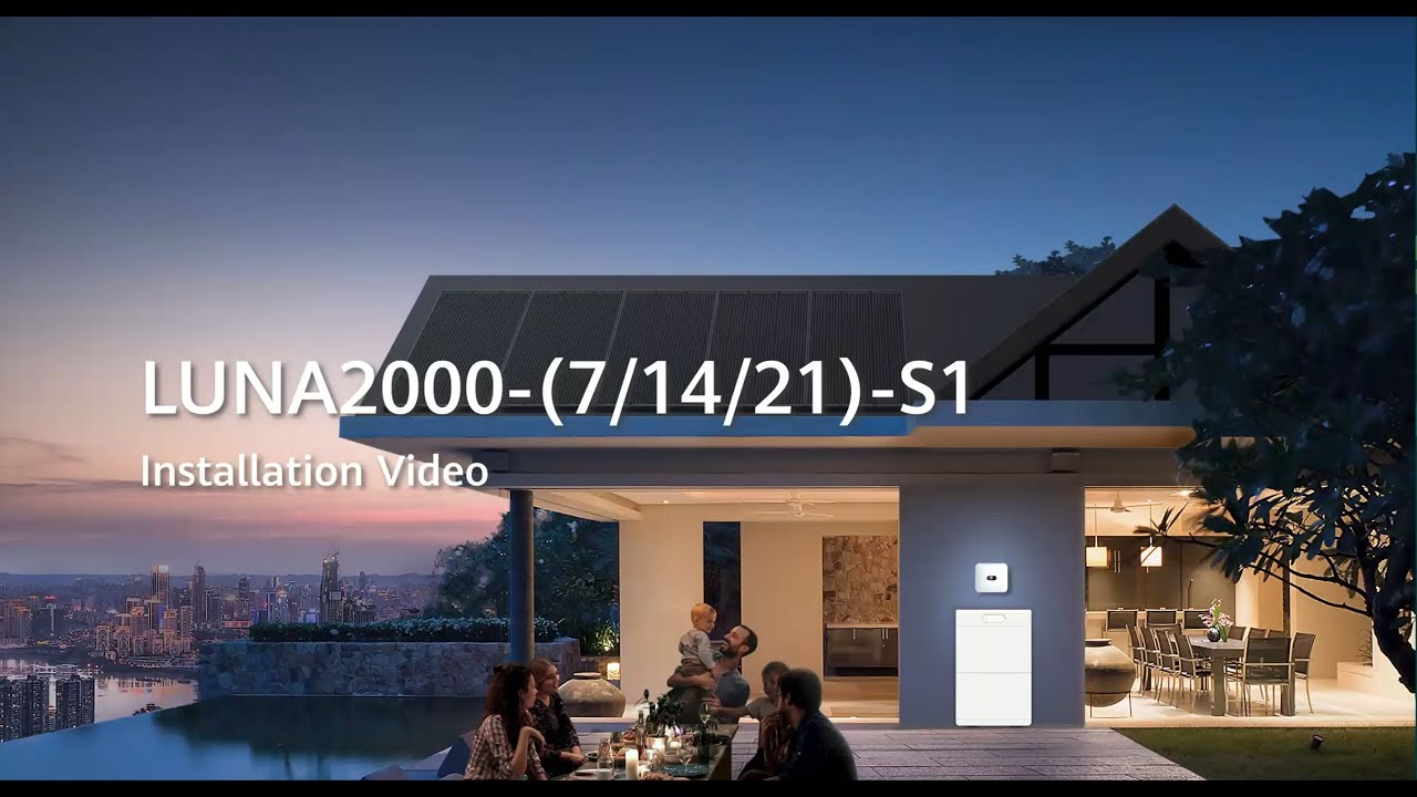 LUNA2000-(7-14-21)-S1 Installation Video - YouTube