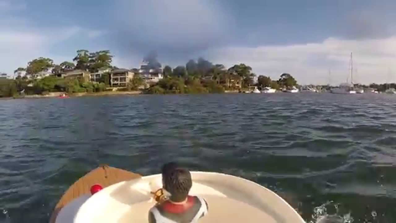 fpv boat bayview - YouTube