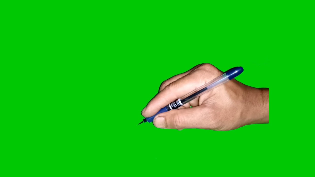 Green screen Writing - YouTube