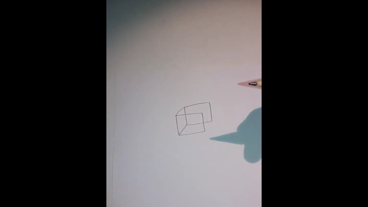 How to draw a easy cuboid for all ages/3D!!! - YouTube