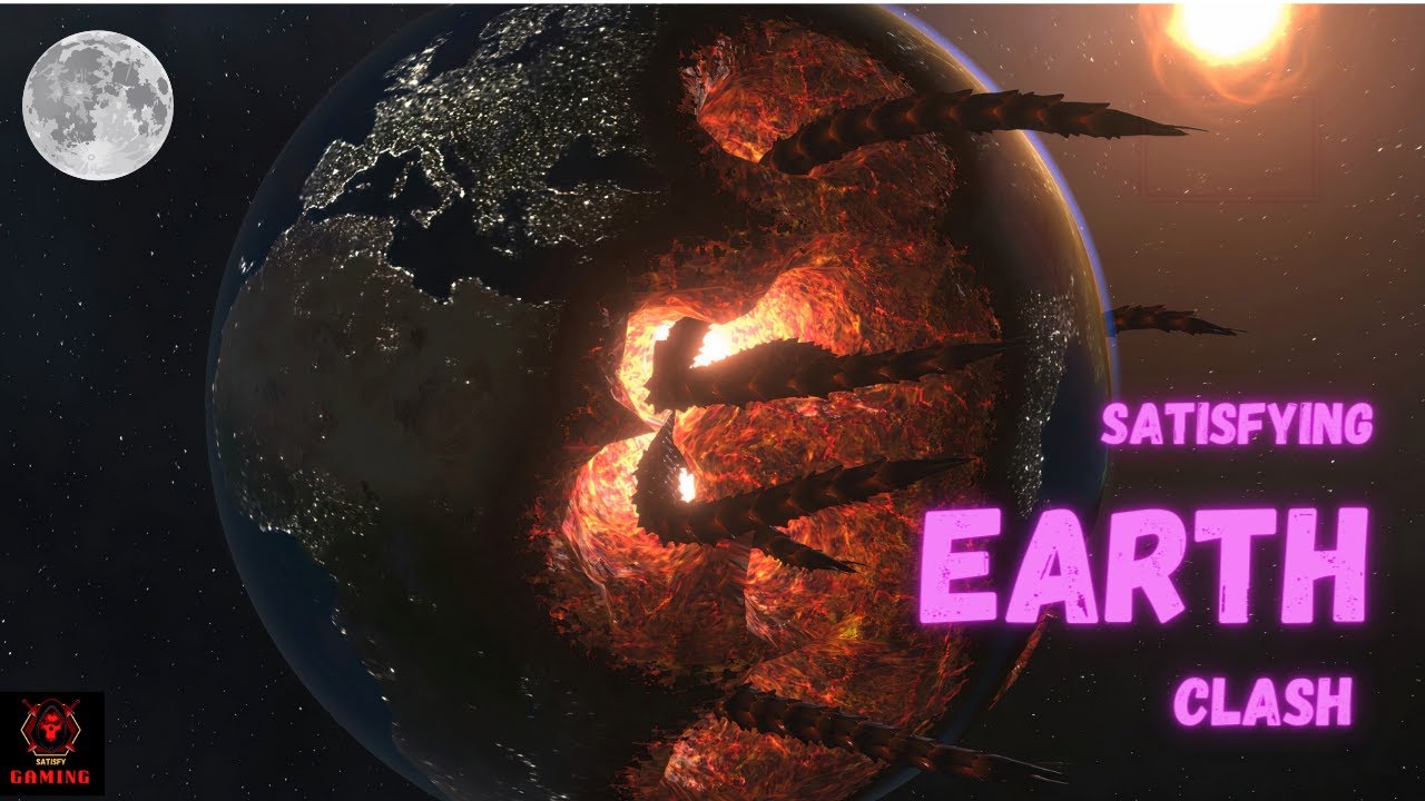 MOST SATISFYING GAMING VIDEO||EARTH CLASH ||PLANET CLASH ||#satisfying ...