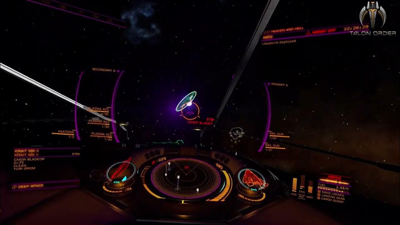 Meta Fer-De-Lance VS Krait MKII - Cmdr Bladeor I Elite Dnagerous PvP ...