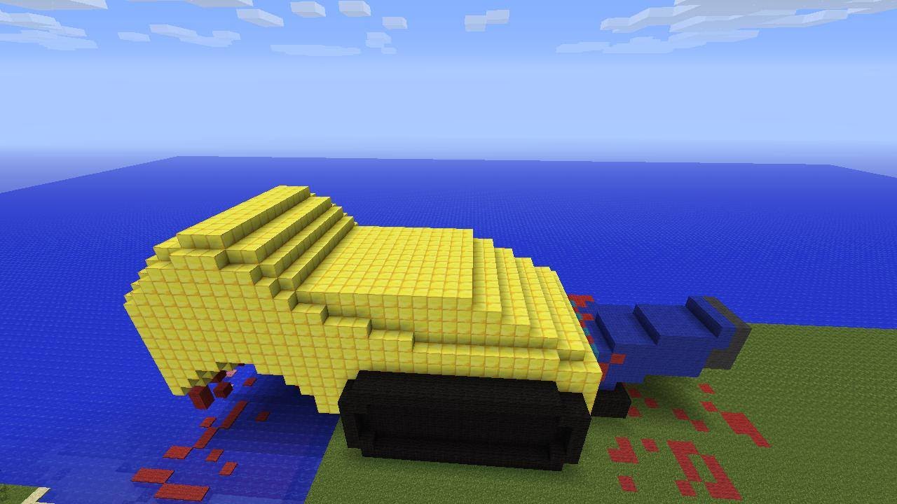 Minecraft Steve Dies Again The Wood Chipper - YouTube