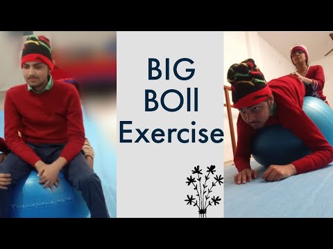 DMD|big ball exercises #exercise - YouTube