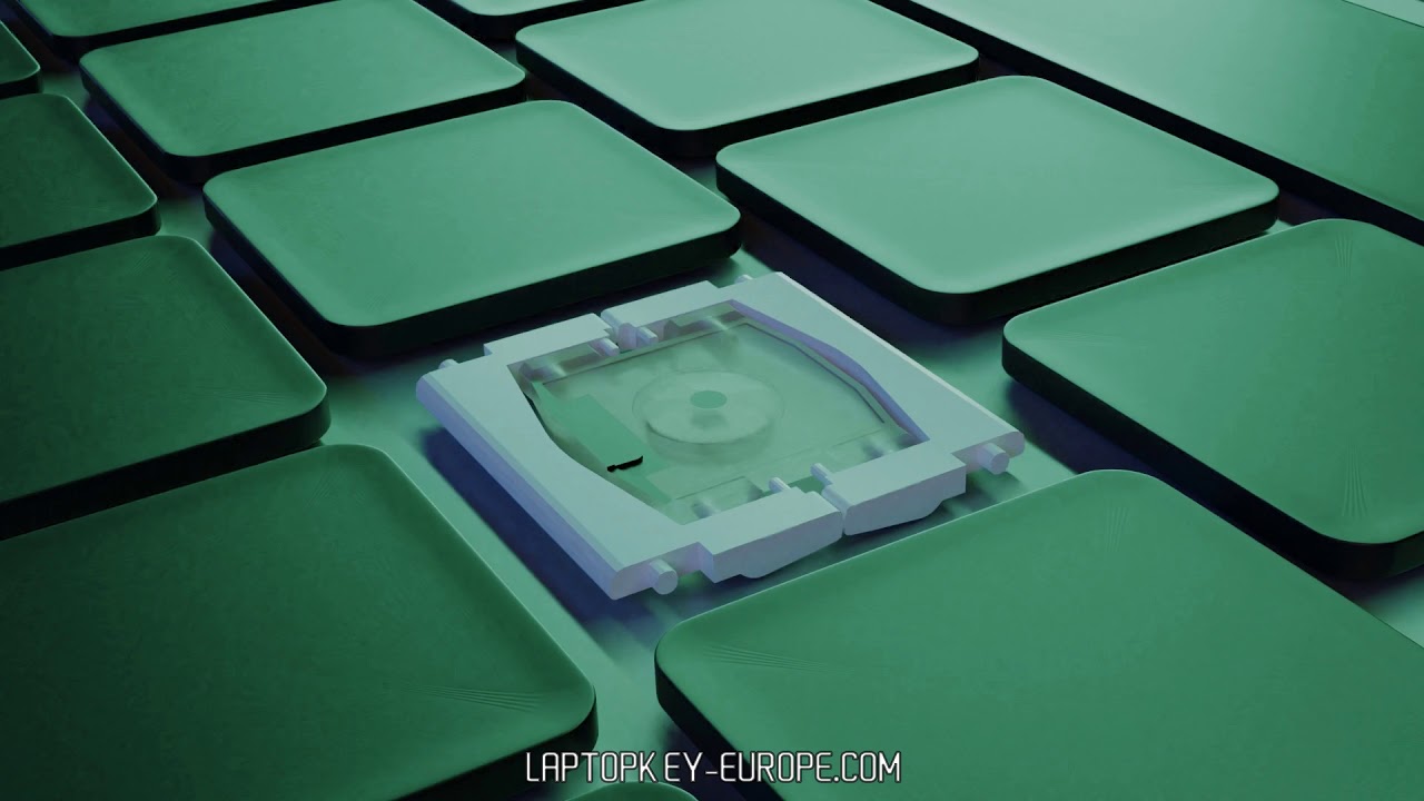 Replace Keyboard key Macbook Butterfly - YouTube
